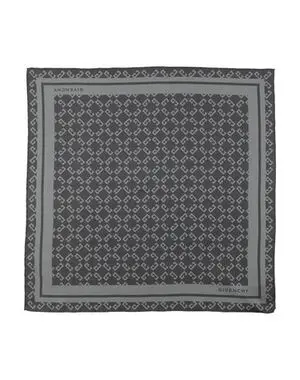 Givenchy Scarf Charcoal Silk - Grey