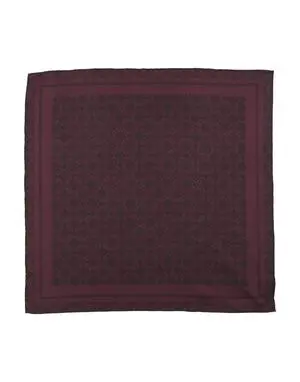 Givenchy Scarf Charcoal Silk - Red