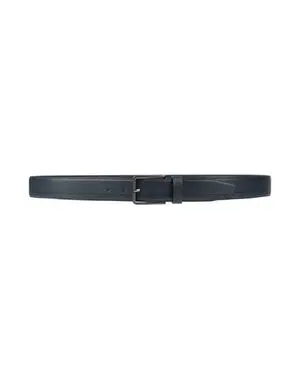 PIQUADRO Belt Midnight Size Cow Leather, Metal, Polypropylene, Polyurethane - Blue