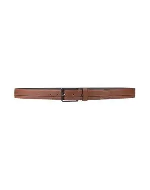 PIQUADRO Belt Midnight Size Cow Leather, Metal, Polypropylene, Polyurethane - Brown