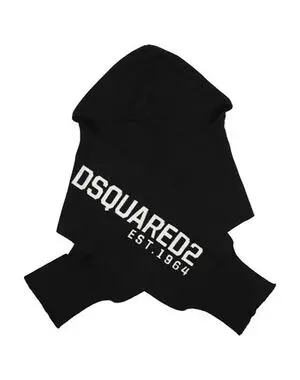 Dsquared2 Scarf Wool, Viscose, Polyamide, Cashmere - Black