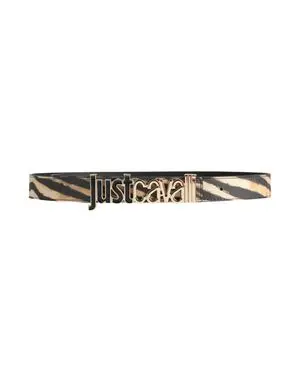 Just Cavalli Tiger-print Belt - Beige