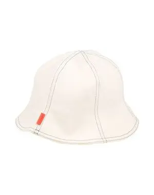 Sunnei Hat Ivory Size Cotton - White