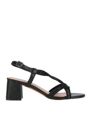 BIBI LOU Sandals Size Leather - Black
