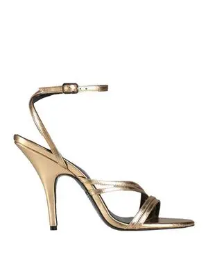 Patrizia Pepe Sandals Size Leather - Gold