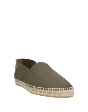 CastaÑer Espadrilles In Pebbled Leather And Suede - Green
