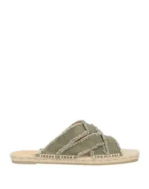 CastaÑer Espadrilles Military Size Textile Fibers - Green