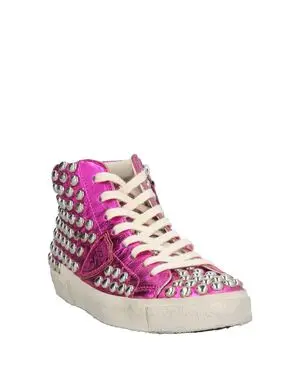 Philippe Model Prsx High-top Sneakers - Fuchsia