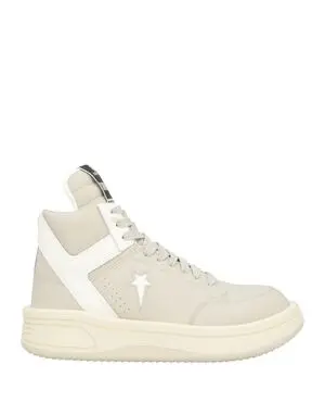 CONVERSE X DRKSHDW Light Leather High-top Sneakers - Grey