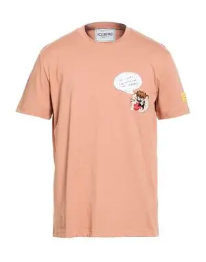 Iceberg T-shirt Jersey T-shirt Camel Size Cotton - Beige