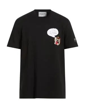 Iceberg T-shirt Jersey T-shirt Camel Size Cotton - Black