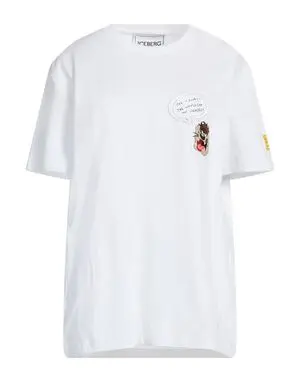 Iceberg Cotton T-shirt With Appliqués
