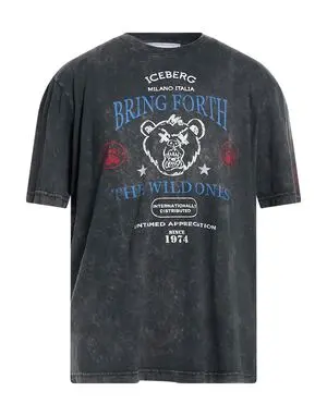 Iceberg T-shirt Jersey T-shirt Size Cotton - Grey