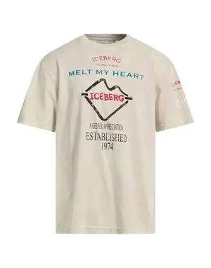 Iceberg T-shirt Jersey T-shirt Size Cotton