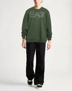 EA7 Cotton-elastane Sweatshirt