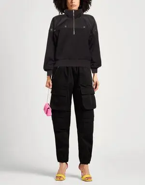 Iceberg Cotton-blend Half-zip Sweatshirt With Appliqués