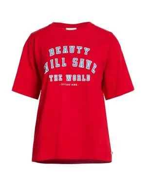 OTTOD'AME Printed Cotton T-shirt