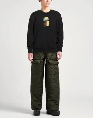 Iceberg Cotton-blend French Terry Sweatshirt - Black