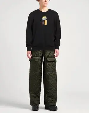 Iceberg Cotton-blend French Terry Sweatshirt - Black