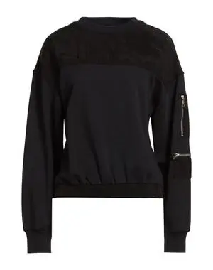 Iceberg Sweatshirt With Zipped Pockets - Black