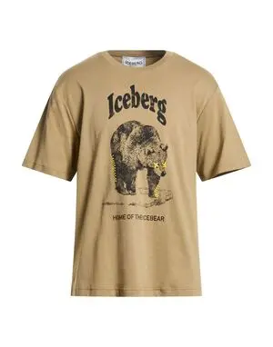 Iceberg T-shirt Jersey T-shirt Size Cotton - Beige