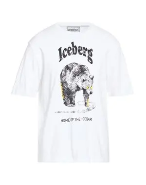 Iceberg T-shirt Jersey T-shirt Size Cotton - White