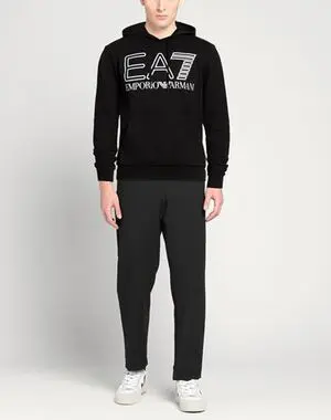 EA7 Cotton-blend Sweatshirt - Black
