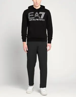 EA7 Cotton-blend Sweatshirt - Black