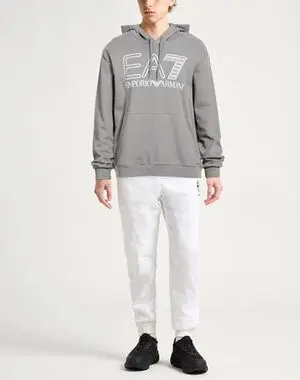 EA7 Cotton-elastane French Terry Sweatshirt