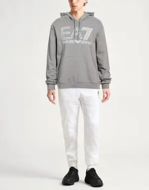 EA7 Cotton-elastane French Terry Sweatshirt