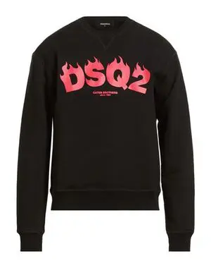 Dsquared2 Sweatshirt Size Cotton - Black