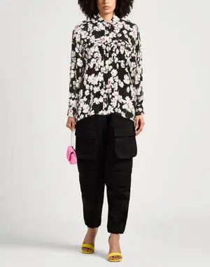 MSGM Floral Print Viscose Shirt