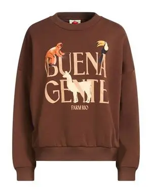 Farm Rio Buena Gente Fleece Sweatshirt