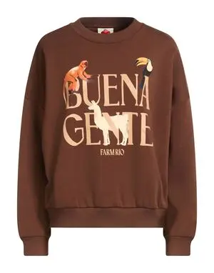 Farm Rio Buena Gente Fleece Sweatshirt