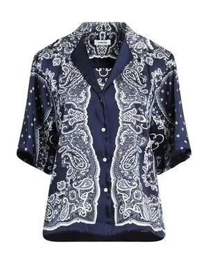 Sandro Paisley-print Satin Shirt