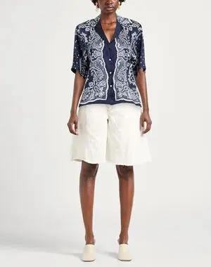 Sandro Paisley-print Satin Shirt