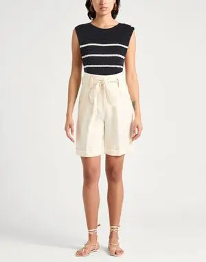 Sandro Top In Cotton And Polyester