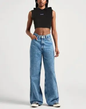 DISCLAIMER Crop T-shirt With Logo