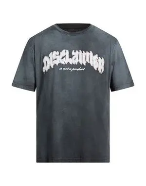 DISCLAIMER T-shirt Size Cotton - Charcoal