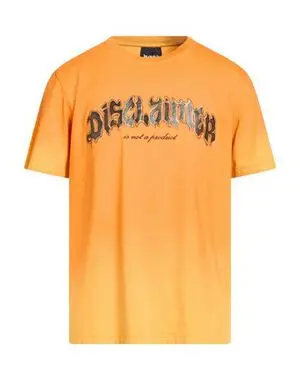 DISCLAIMER T-shirt Size Cotton - Orange