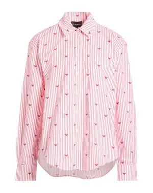 Emporio Armani Shirt Coral Size Cotton - Red