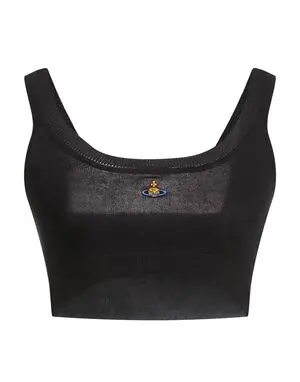 VIVIENNE WESTWOOD Knitted Logo Crop Top