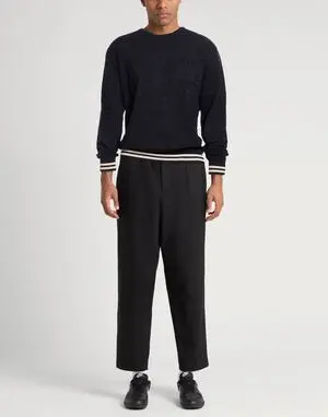 Iceberg Cotton Jacquard Knit Crewneck Sweater - Blue