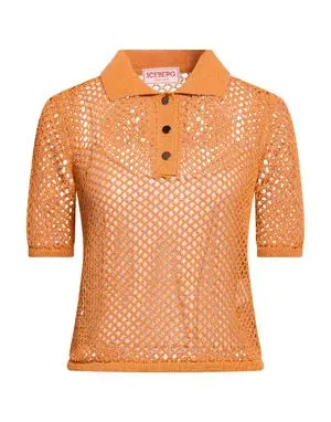 Iceberg Open-knit Short Sleeve Polo Shirt