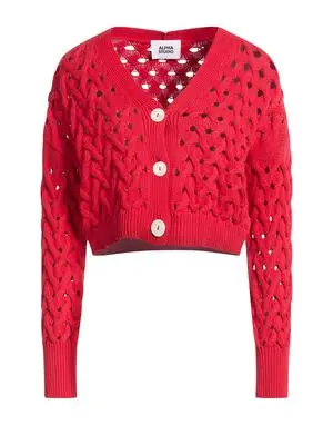 Alpha Studio Cable-knit Cardigan