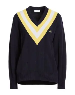Lacoste Sweater Midnight Size Wool - Blue