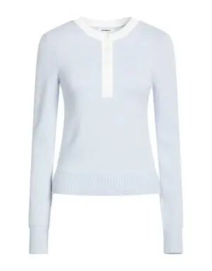 Sandro Knitted Wool And Cashmere Sweater - Blue