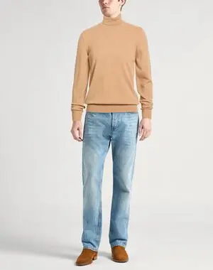 Fedeli Turtleneck Cashmere Knit - Camel
