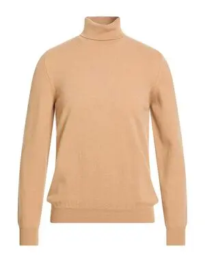 Fedeli Turtleneck Cashmere Knit - Camel
