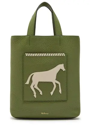 MULBERRY Chalk Horse Small Leather Tote